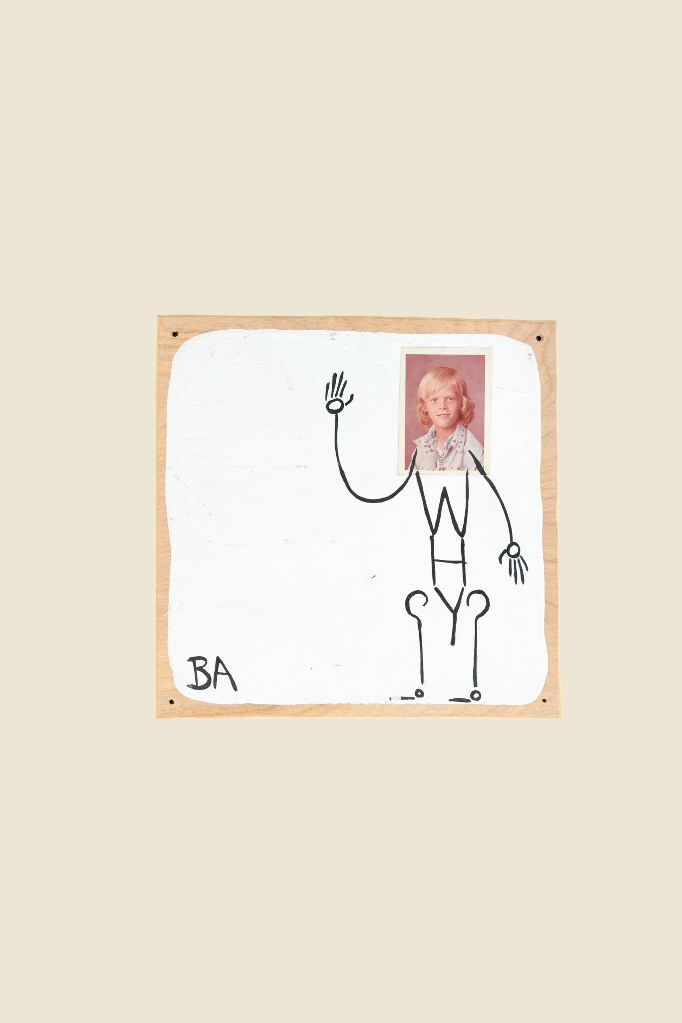 Butch Anthony Plywood Piece #12 – Brick+Mortar